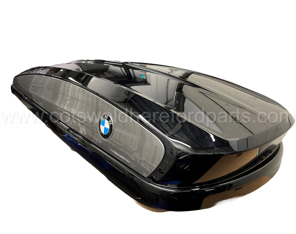 BMW Genuine Car Roof Top Storage Cargo Carrier Box 320 Litres Black 82 ...
