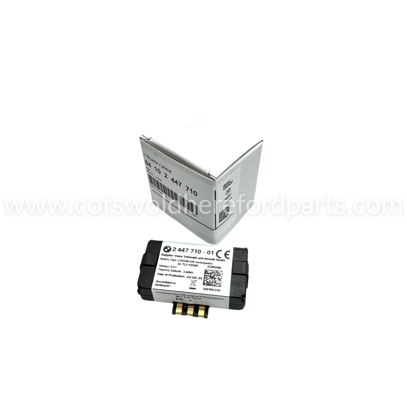 Genuine BMW TCB Telematics Control Unit Module Accumulator Battery 841 ...